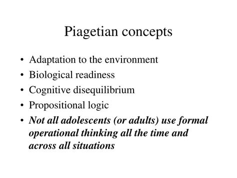Ppt Enhancing Adolescent Cognitive Development Through Constructivist And Information