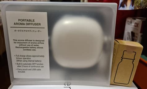 Muji Portable Diffuser Furniture And Home Living Home Fragrance On Carousell