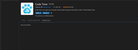 Not Starting · Issue 453 · Swdotcomswdc Vscode · Github
