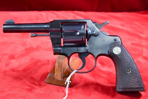 Sold Us Wwii Colt Official Police Revolver 4 Inch 38 Special Shipped