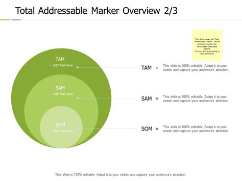 Total Addressable Marker Overview Process Ppt Powerpoint Presentation