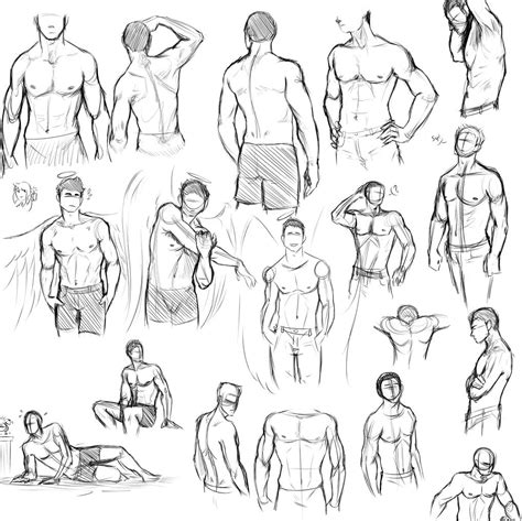 Figure Drawing Reference Photos Male