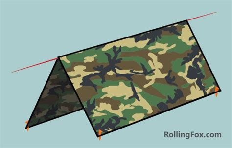 How To Make A Tarp Tent 25 Designs