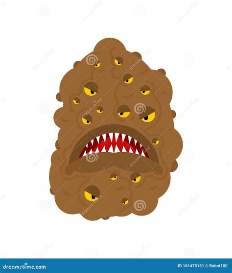 Potatoes Monster Gmo Mutant Angry Genetically Modified Vegetable With