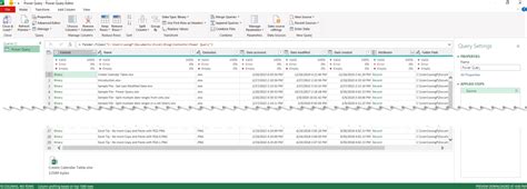 How To Put The Date Modified Info On Excel Worksheet Using Powerquery