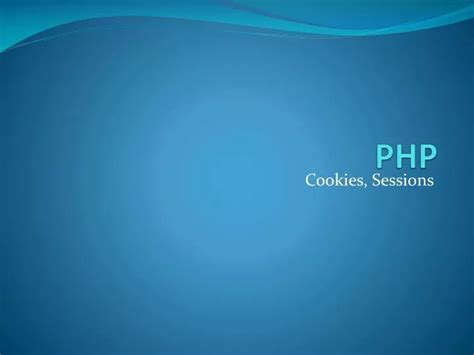 PPT PHP PowerPoint Presentation Free Download ID