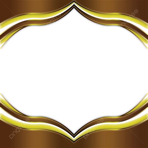 Gold Series Frame Gold Pattern Gold Frame Frame Template Png