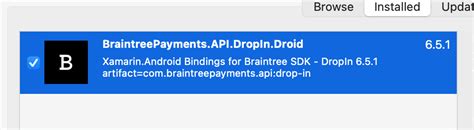 issue cardinal mobile sdk braintree android dropui · issue 21