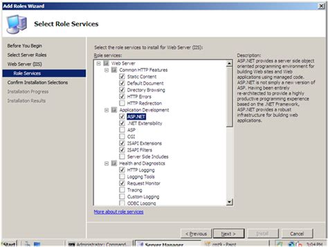 Windows Server 2008 또는 Windows Server 2008 R2에 IIS 7 설치 Microsoft Learn