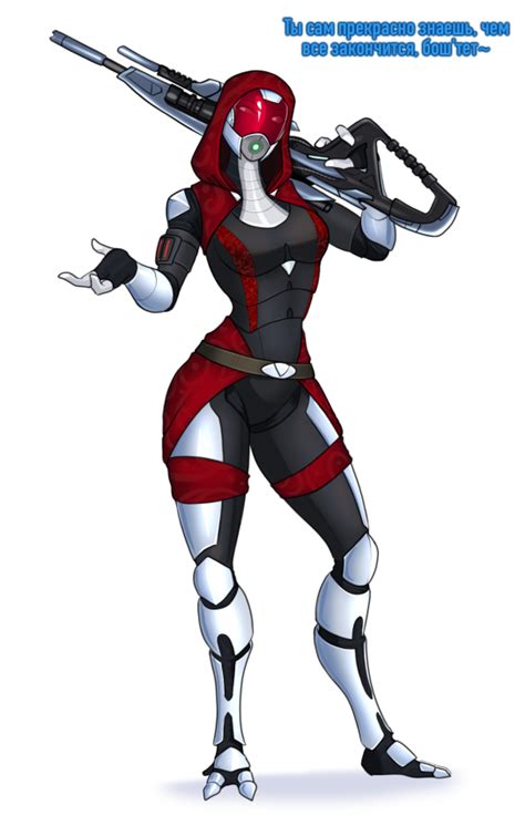 Rule 34 1girls Clothed Crossover Female Gun Mass Effect Part Of A Set