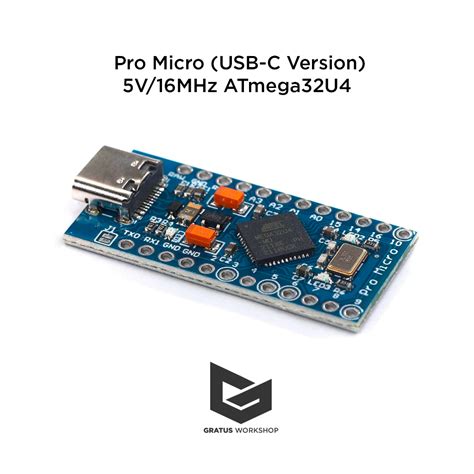 Pro Micro USB C V MHz Arduino Compatible ATmega U Shopee Philippines