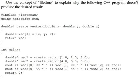 Solved Programming Language Concepts 15 Please Let Me