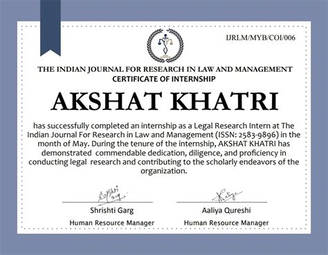 Akshat Khatri On Linkedin Legalresearch Internship Lawandmanagement Careergrowth