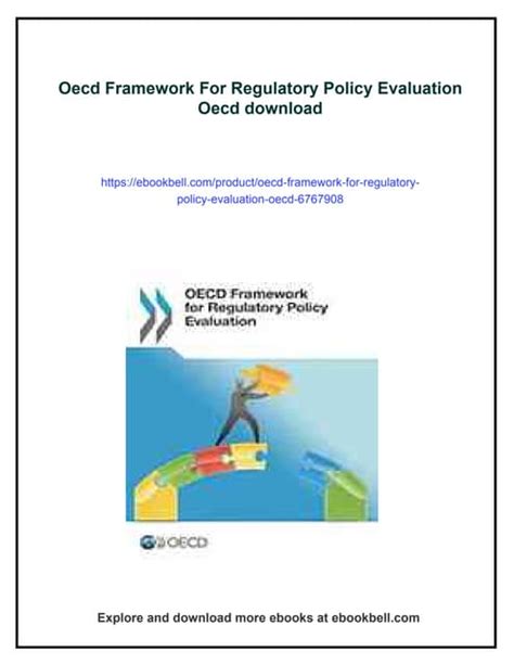 Oecd Framework For Regulatory Policy Evaluation Oecd Pdf