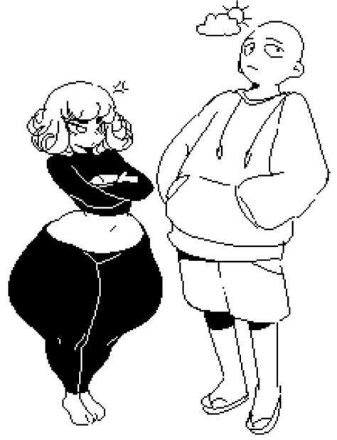 Rule 34 Crop Top Female Hoodie Male Onaeane One Punch Man Pixel Art