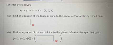 Solved Consider The Followingxyyzzx13161a ﻿find