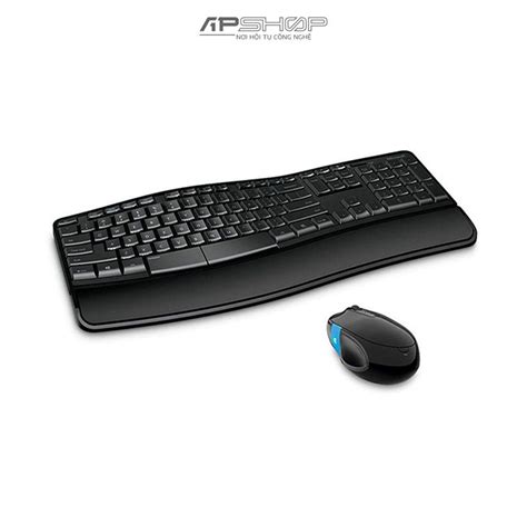Bộ bàn phím chuột không dây Microsoft Scupt Comfort Chính hãng APSHOP VN