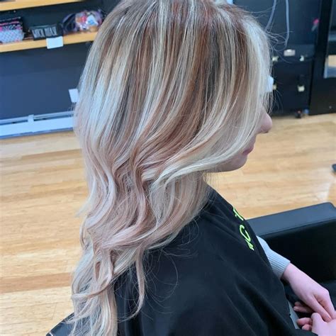 Blonde Hair With Copper Lowlights Is The Hottest Dimensional Style This