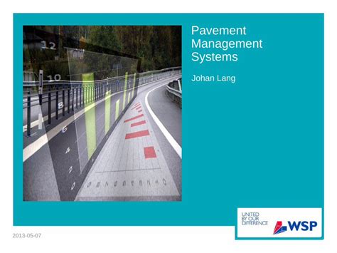 Pdf Pavement Management Systems Royal Institute Of €¦ · · 2013 05 14an Uniform And