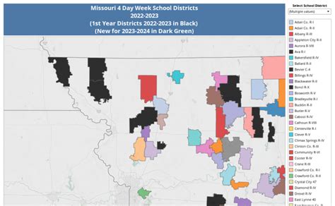 workbook with multi select filter map