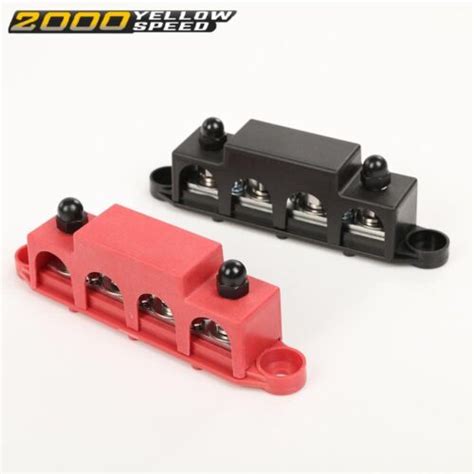 516 12v 250a 4 Post Busbar Bus Bar Power Distribution Block With