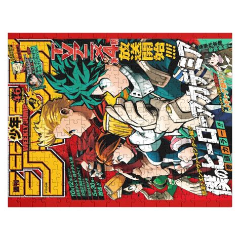 Jual Shonen Jump Deku Uraraka Kirishima Tsuyu Jigsaw Puzzle Photo
