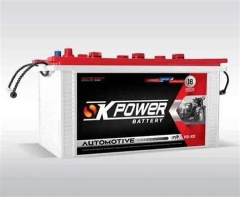 K Power KB 100 90 Ah Tractor Battery At 5400 Piece Small Tractor Battery In Aligarh ID