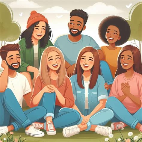Imágenes De Comunidad Animada Descarga Gratuita En Freepik