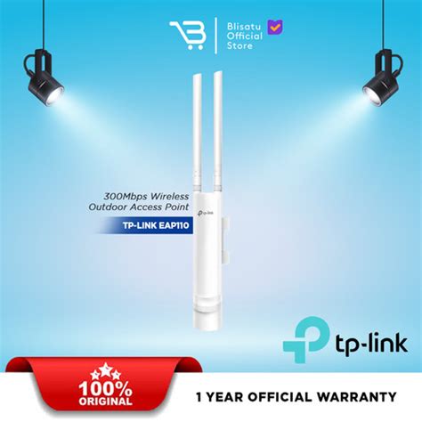 Promo Tp Link Eap Outdoor Mbps Wireless N Outdoor Access Point Indoor Jakarta Pusat