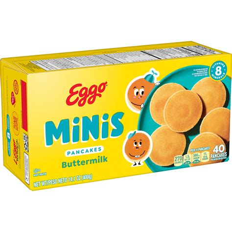 Kelloggs® Eggo® Minis Pancakes Smartlabel™