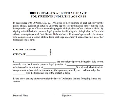 Parents Of Babe Athletes Required To Sign Gender Form By State Law