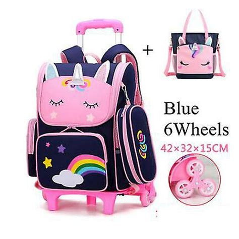 Mochila Escolar Con Carrito Para Niñas Mochila Escolar Con Carrito
