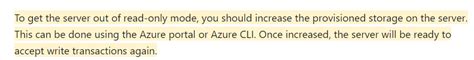 Mysql Flex In Read Only Mode After Sql Import Microsoft Qanda