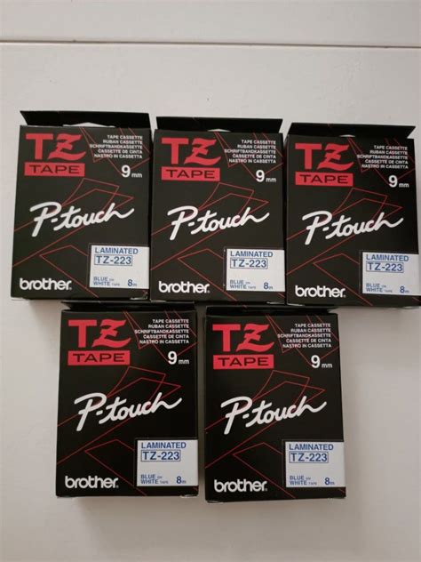 Brother P Touch Tz Tape Casette Computers Tech Printers Scanners Copiers On Carousell