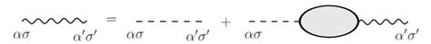 The Exact Self Consistent Equation For The Total Screened Coulomb Download Scientific Diagram