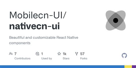 github mobilecn ui nativecn ui beautiful and customizable react