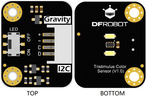 Gravity Tcs3430 Tristimulus Color Sensor Dfrobot