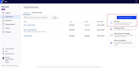how to start a b testing with optimizely experimentation and magento