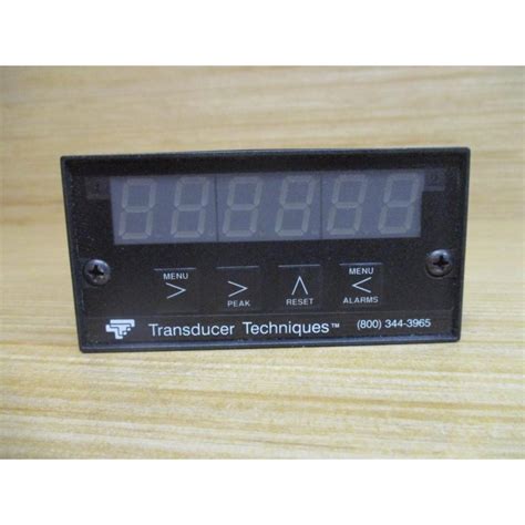 Transducer Techniques Dpm 3 Digital Panel Meter Dpm3 New No Box