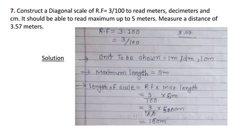 Plain Scale And Diagonal Scale Engineering Graphics Pptx
