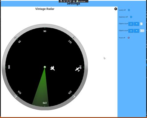 Github Popcodelabwpfvintageradar Vintage Radar Is A Sketch That