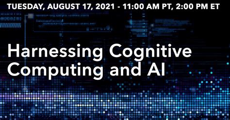 harnessing cognitive computing and ai kmworld