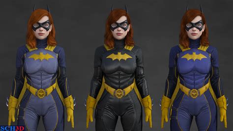 Batgirl Gk Tests 01 By Sch3d On Deviantart