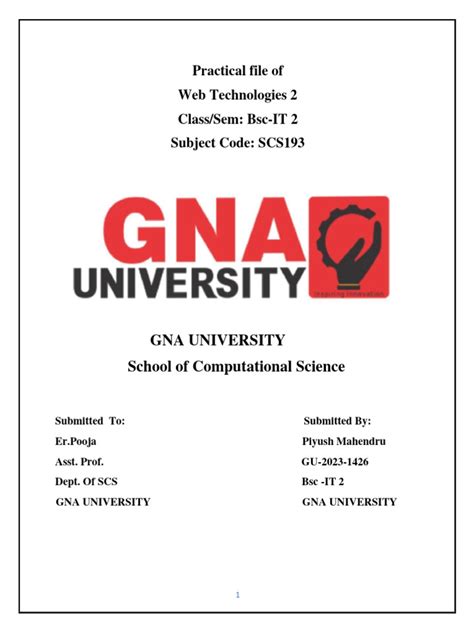 Webtechnology Piyush Pdf Java Script Multiplication