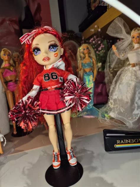 Rainbow High Ruby Anderson Cheer Cheerleader With Pom Poms £10 00 Picclick Uk