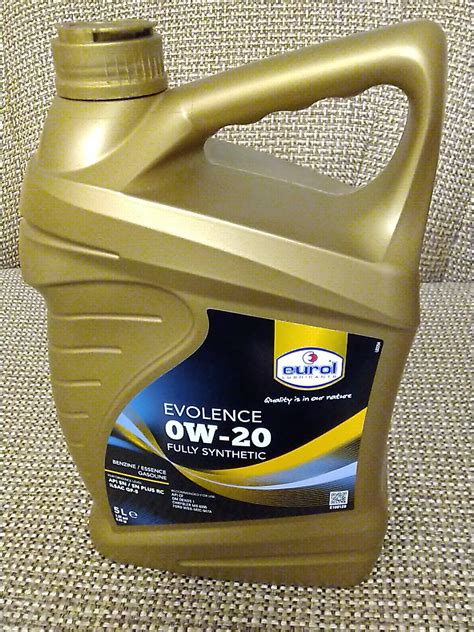 Eurol Evolence 0W-20 Dexos1 (Gen2?) свежее - Страница 4 - Лабораторные ...