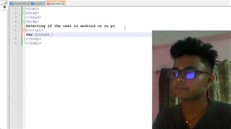 Detect Android And Pc Device Using Pure Javascript Youtube