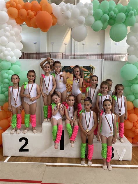 2 посещения на тренировки по художествена гимнастика за дете на 4 6 години от Спортен клуб