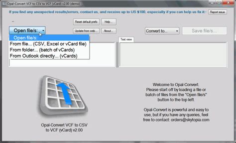Opal Convert Vcf To Csv To Vcf Vcard