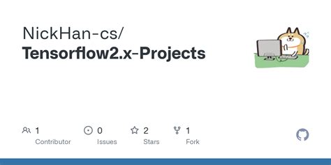 GitHub NickHan Cs Tensorflow X Projects